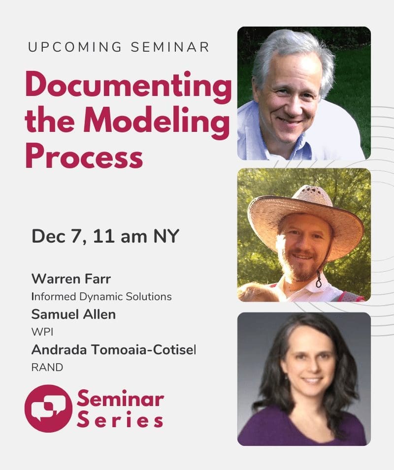 Documenting The Modeling Process - System Dynamics Society