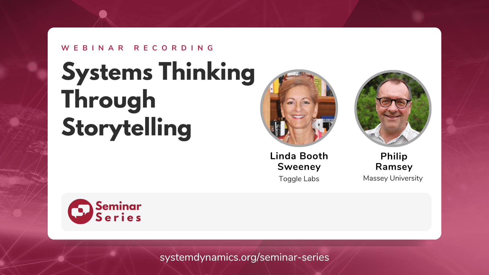 Systems Thinking Through Storytelling - System Dynamics Society