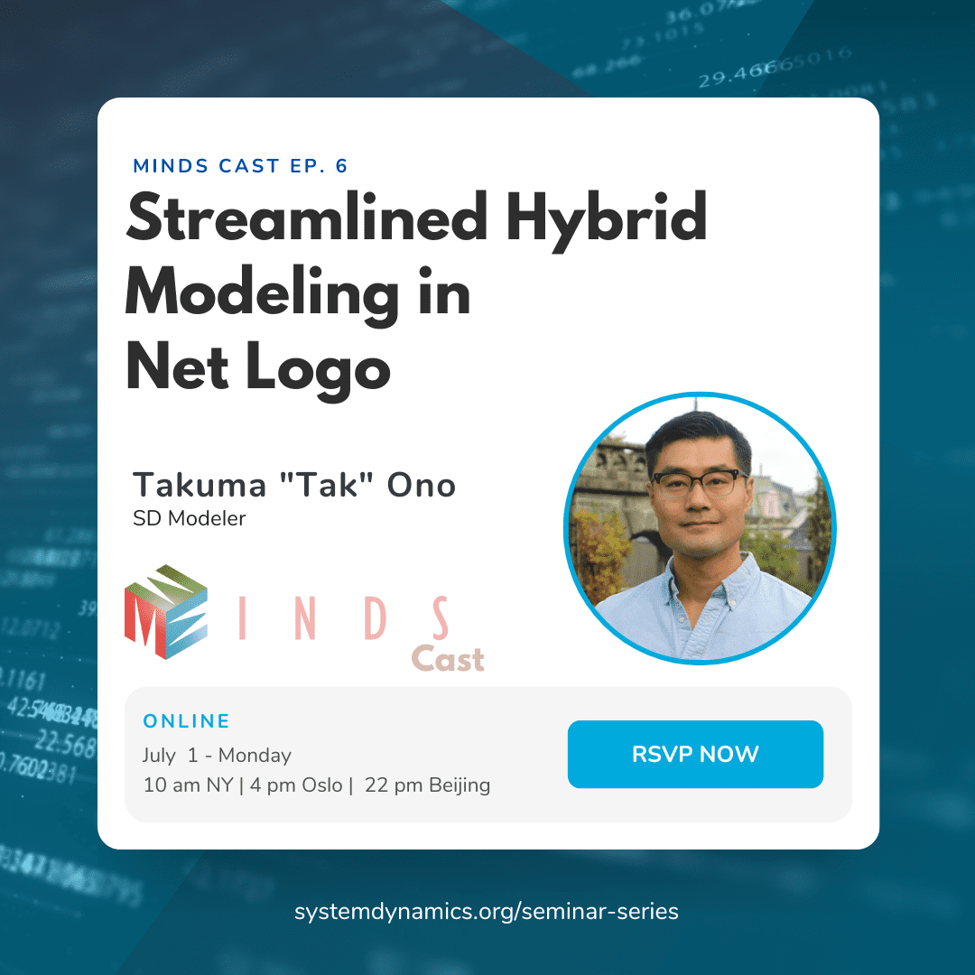 MINDS Cast Ep. 6 – Streamlined Hybrid Modeling in Net Logo w/ Takuma Ono (University of Bergen ...
