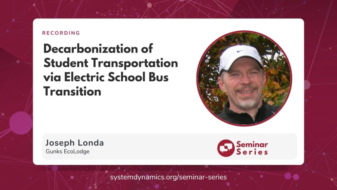 Decarbonization of Student Transportation via Electric School Bus ...
