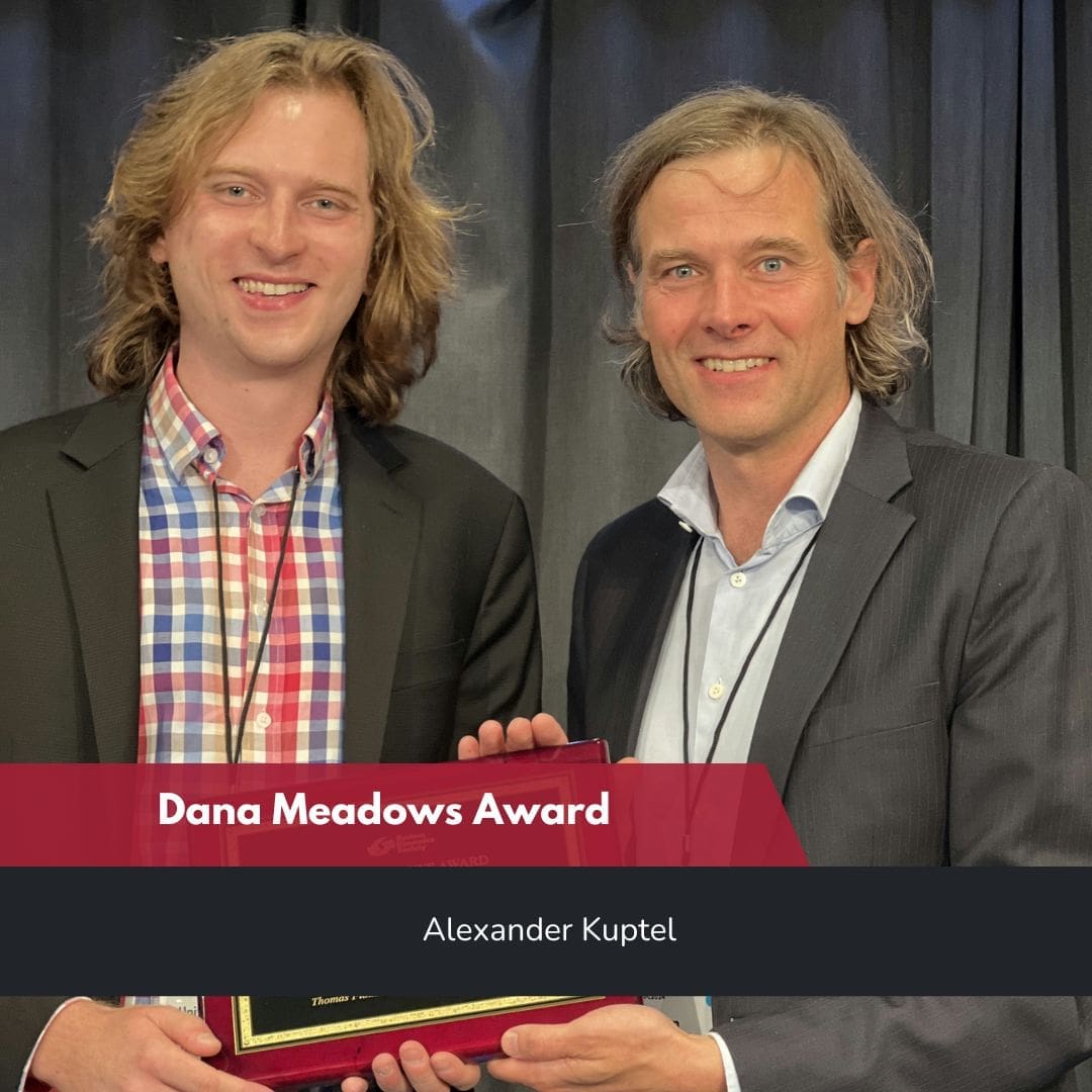 2024 Award Winners at the International System Dynamics Conference ...