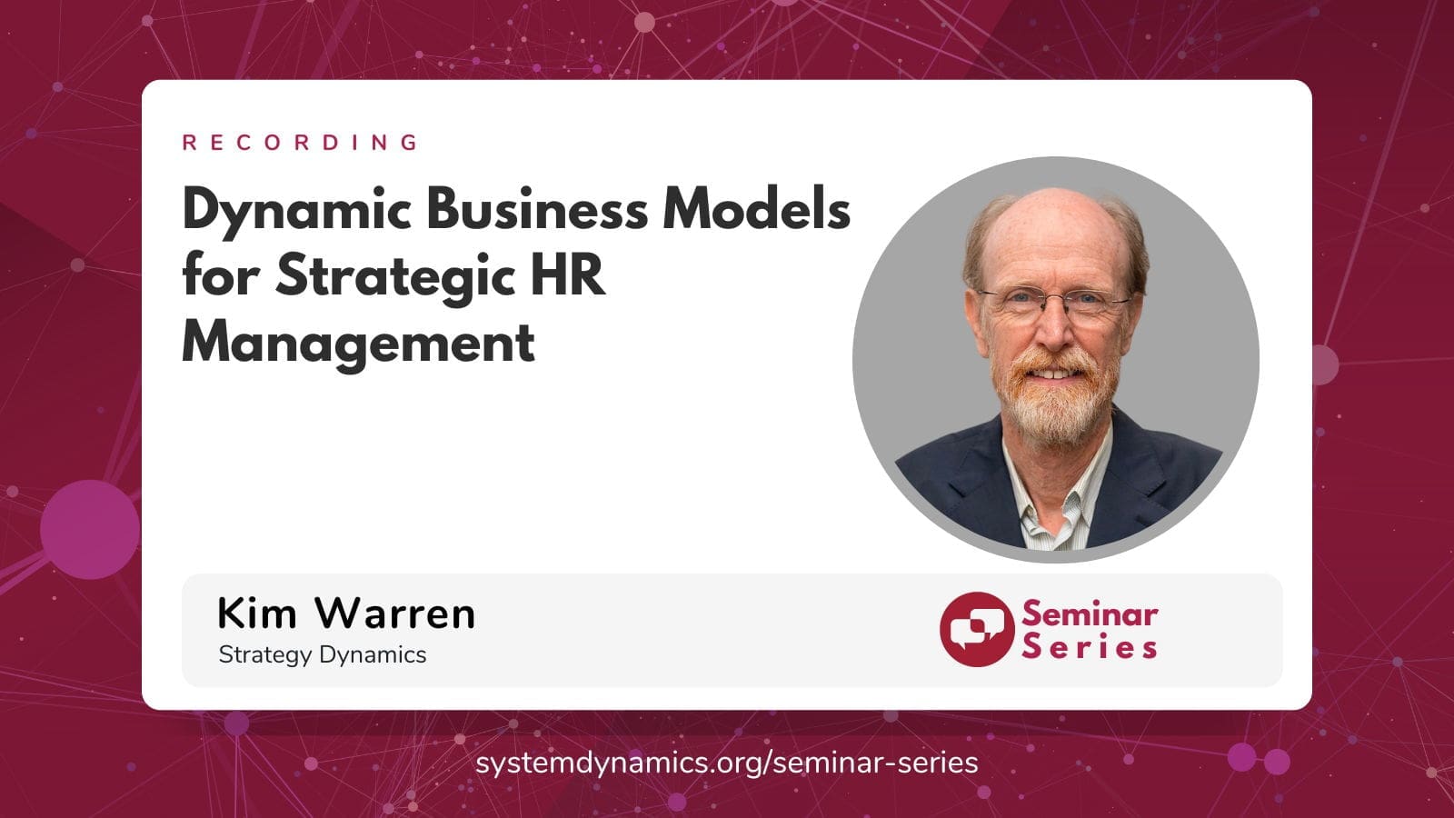 Dynamic Business Models for Strategic HR Management - System Dynamics ...