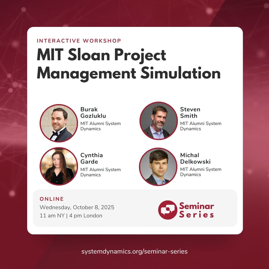 Interactive Workshop: Project Management Simulation - System Dynamics ...